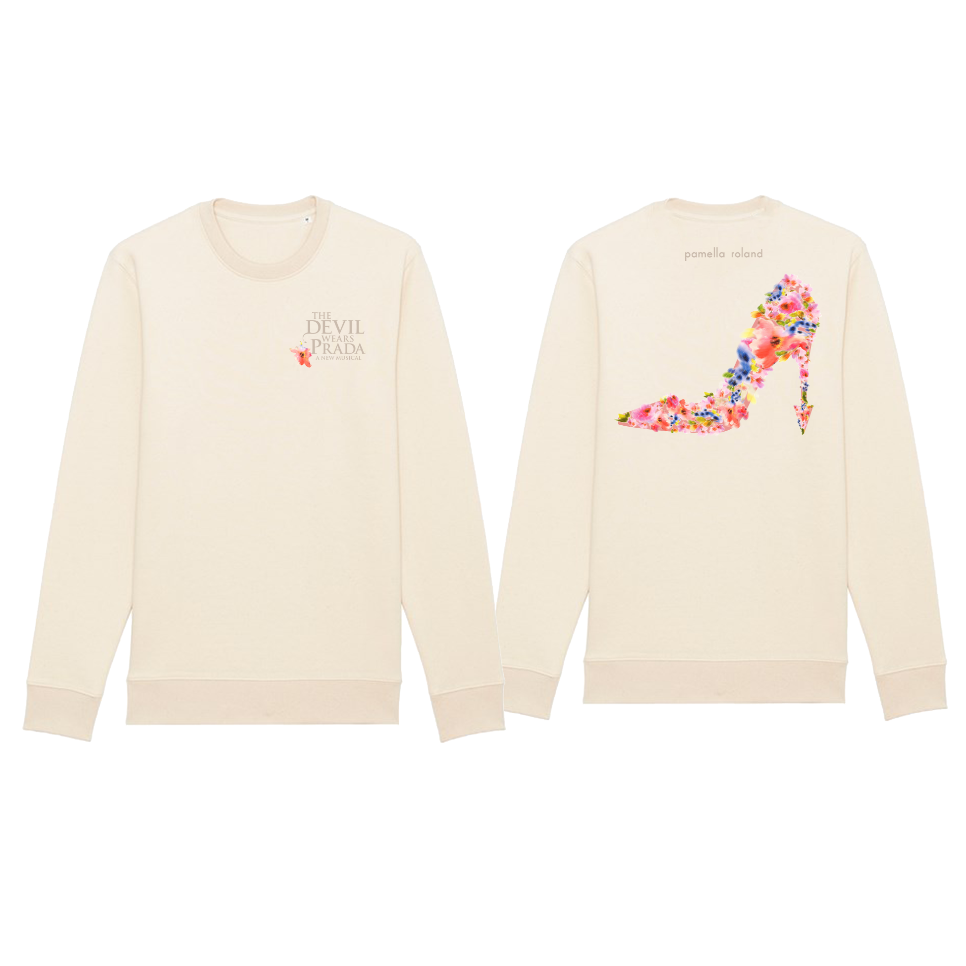 THE DEVIL WEARS PRADA x pamella roland: Floral Heel Sweater – West End ...