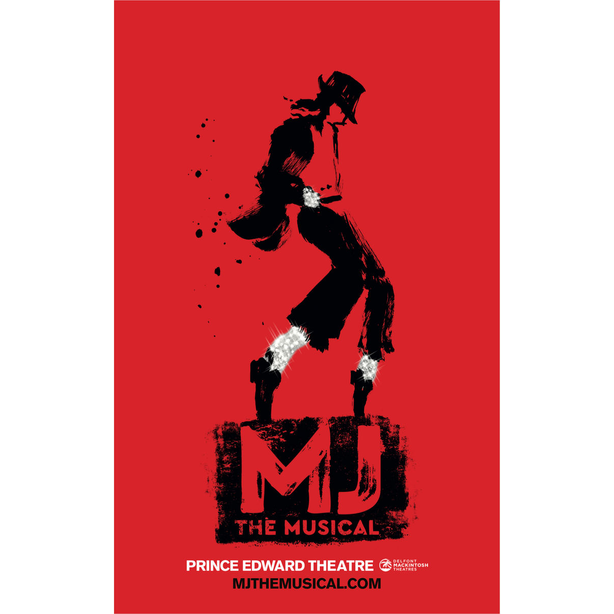MJ THE MUSICAL Poster – West End Merchandise Shop by Creative Goods