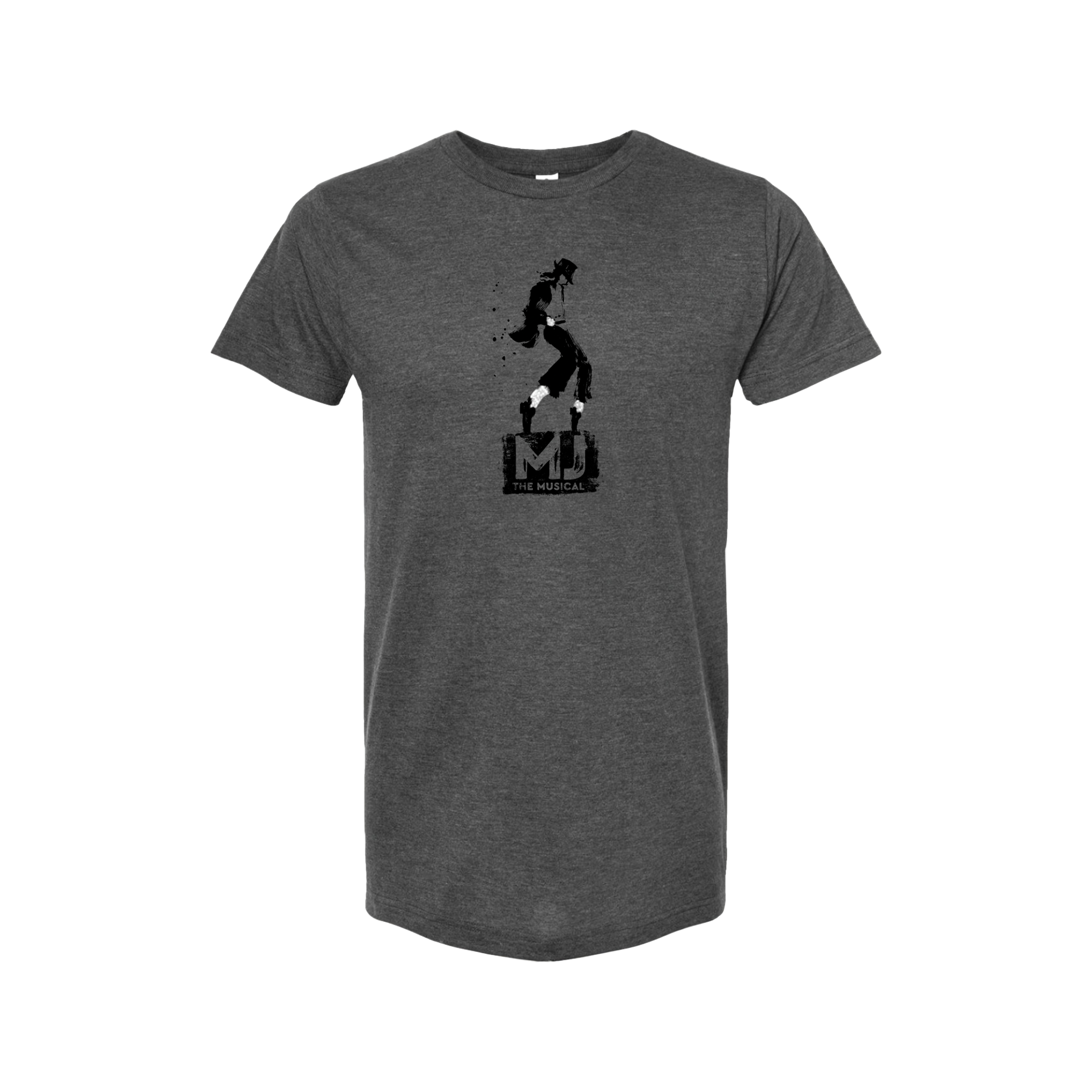 MJ THE MUSICAL Logo Grey T-Shirt – West End Merchandise Shop by ...