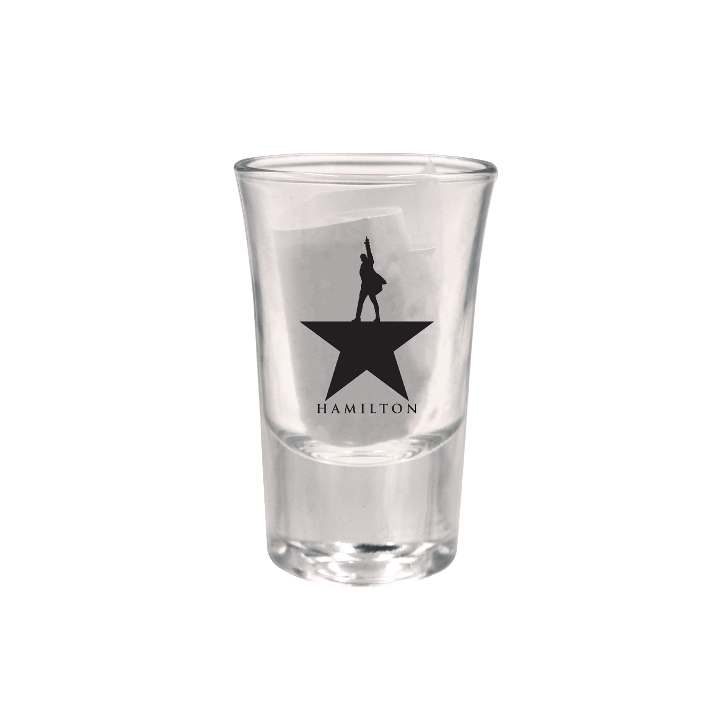 HAMILTON Shot Glass – West End Merchandise Shop by Creative Goods
